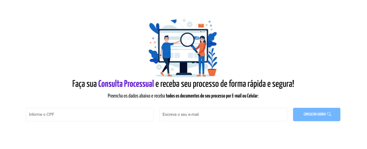 CONSULTAR PROCESSO PELO CPF - Processo Rápido